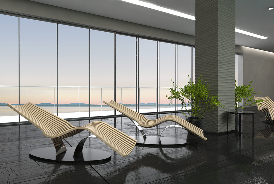 Sauna chairs and loungers - Finnsauna