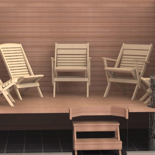 Sauna chairs and loungers - Finnsauna