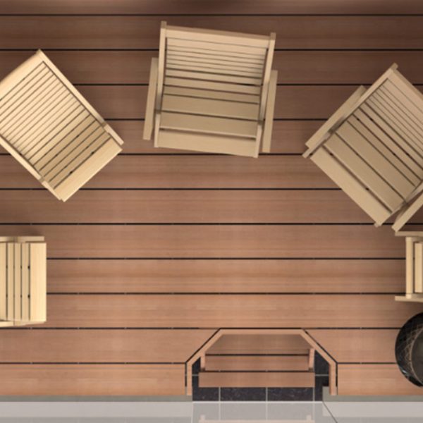 Sauna chairs and loungers - Finnsauna